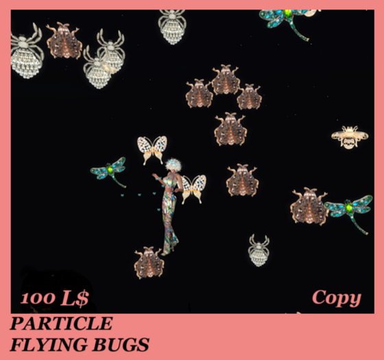 Second Life Marketplace - PARTICLE FLYING BUGS